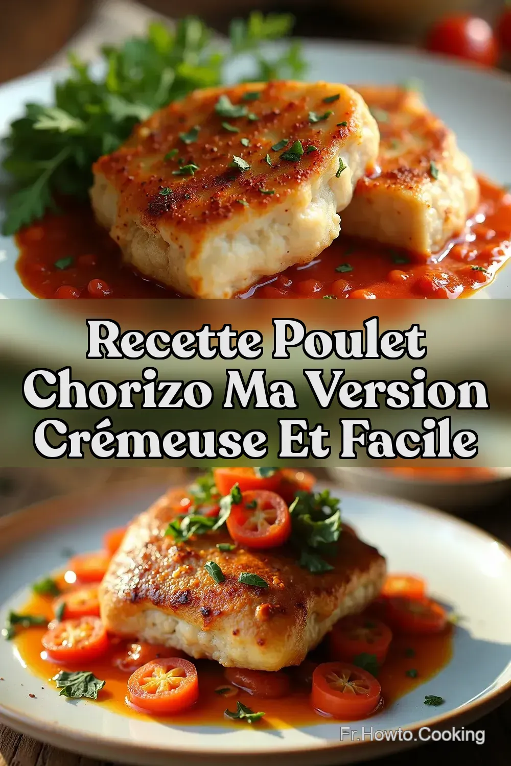 Poulet Crémeux au Chorizo Ma Recette Facile et Gourmande