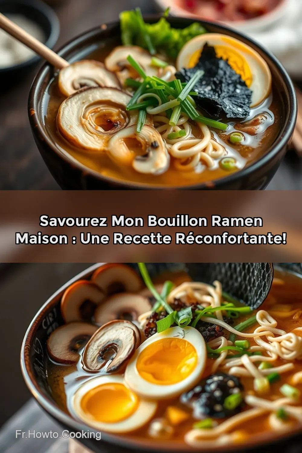 Bouillon Ramen Maison : Mon Recette Familiale Riche en…